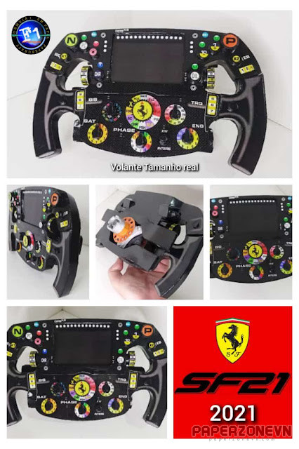 Accessory Volante Ferrari SF21 Charles Leclerc - 2021 | Paperzone VN