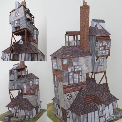 Unrealistic Architecture [Harry Potter] Harry Potter's lair | Paperzone VN